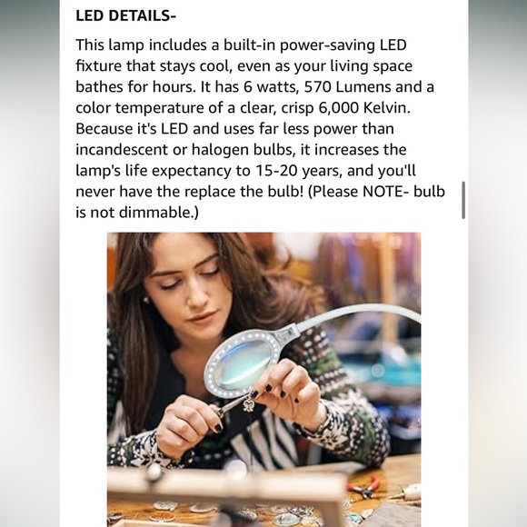 Brightech | Other | Brightech Lightview Magnifying Desk Lamp | Poshmark